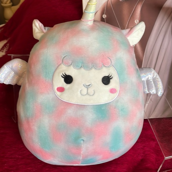 Squishmallows | Toys | Ec Extra Large Squishmallows Unicorn Pink Green ...